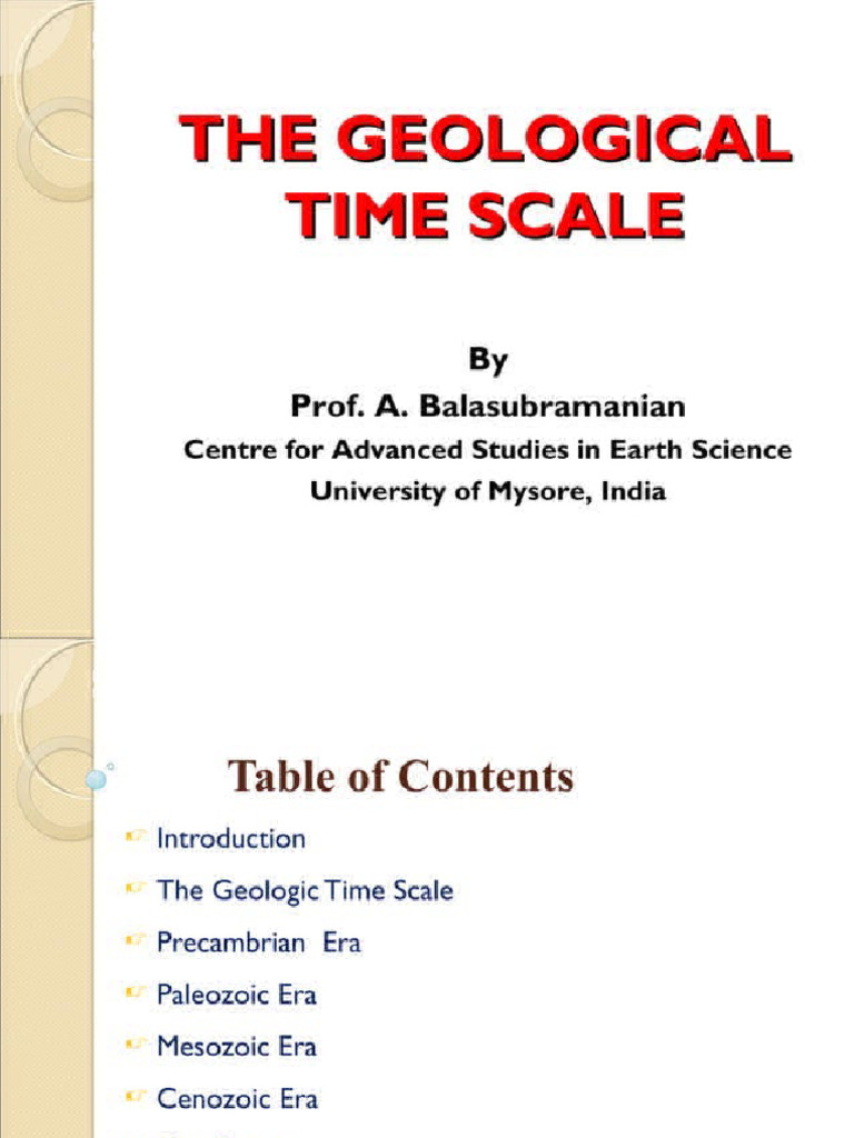 Geological Time Scale 2 | PDF