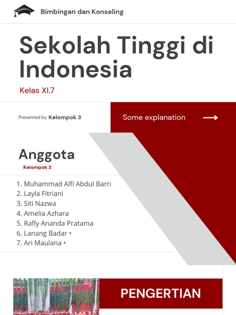 Sekolah Tinggi (Stin) | PDF
