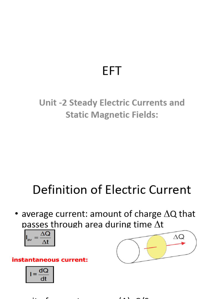 EFT-unit 2 | PDF