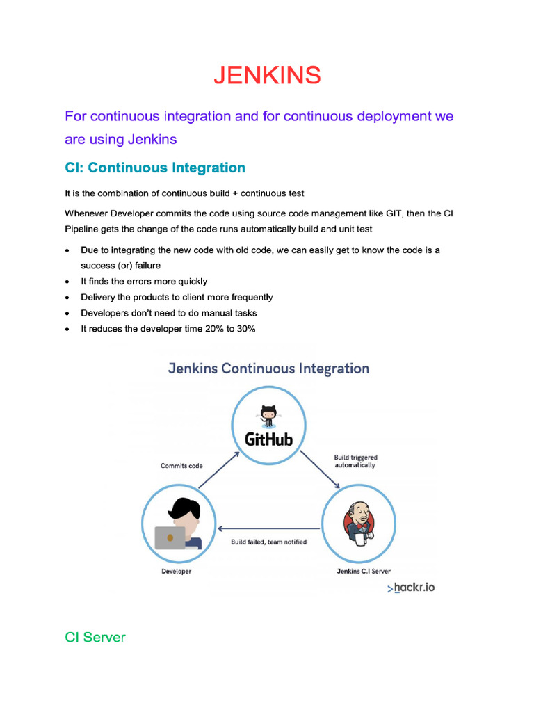 Jenkins PDF | PDF