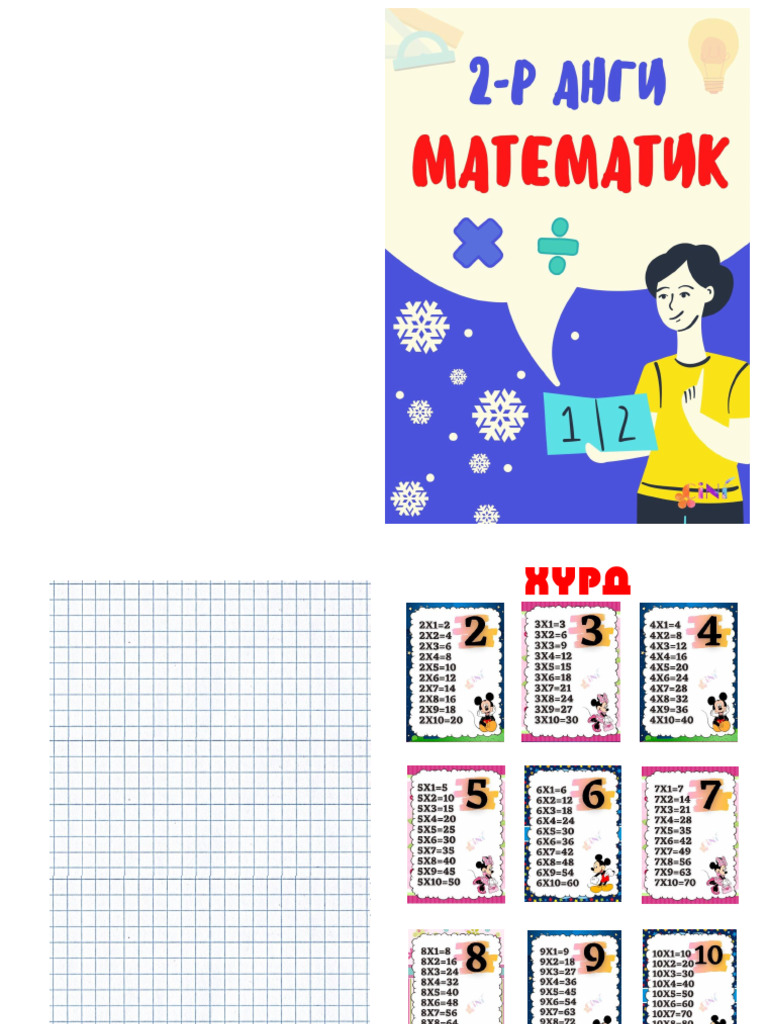 2 Angi Mat Hevleh Daalgavriin Nom 1 3 | PDF