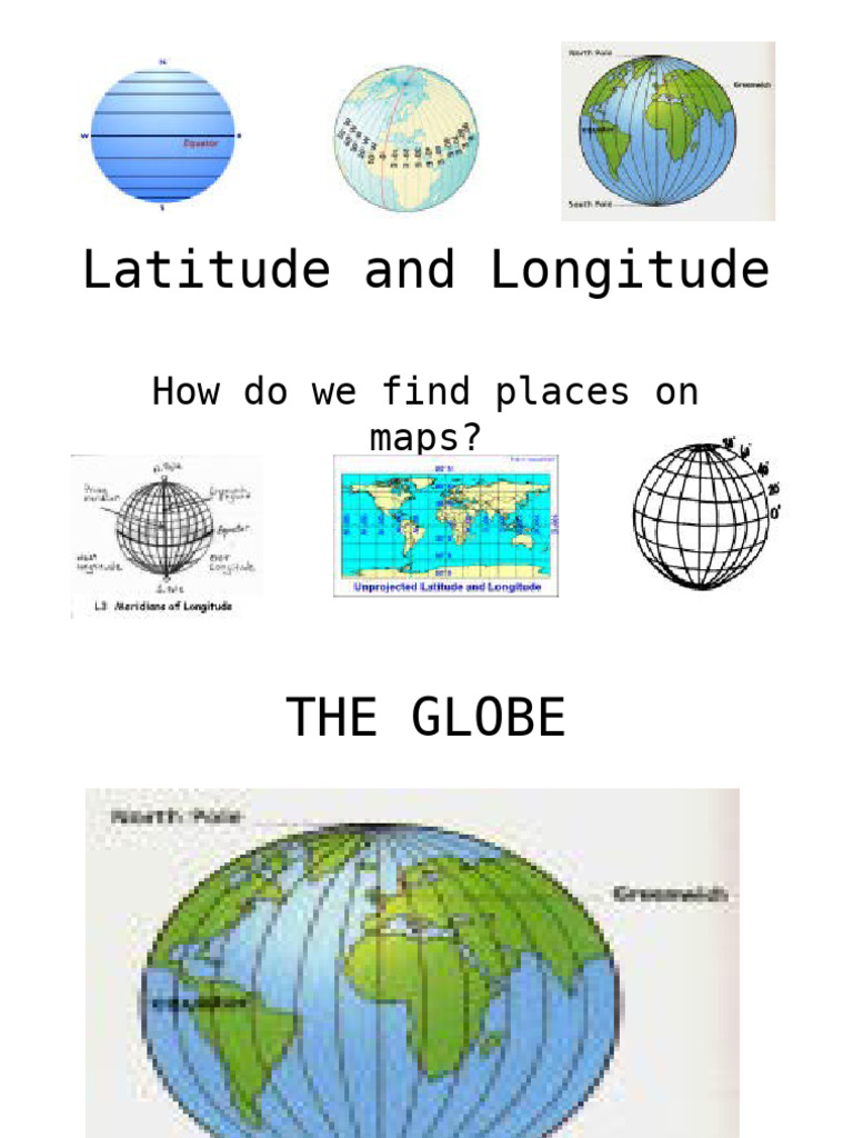 1 Latitude Longitude | PDF | Latitude | Longitude
