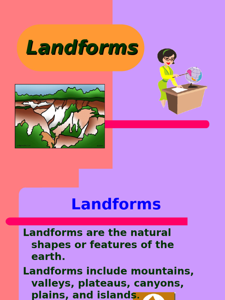 5 Bodies and Landforms | PDF