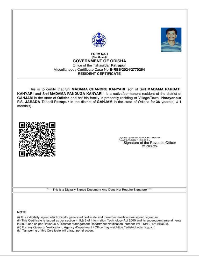 Chandru Resident | PDF