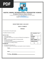 S5 Physics EOT1 2025 Scenario | PDF | Force | Pendulum