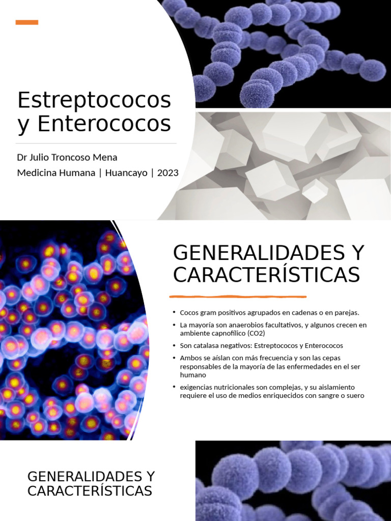 SEMANA 3 Estreptococos y Enterococos | PDF | Estreptococo ...