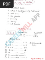 Abhishek Ojha's SSC CGL Calculation Sheet | PDF