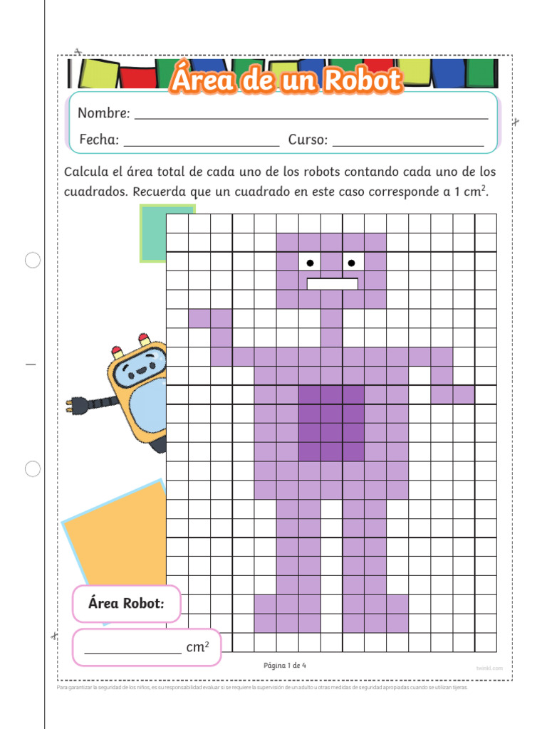 Guia de Trabajo Area de Un Robot | PDF | Robot | Robótica
