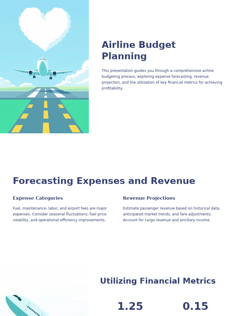 Airline Budgeting for Profitability | PDF | Airlines | Budget