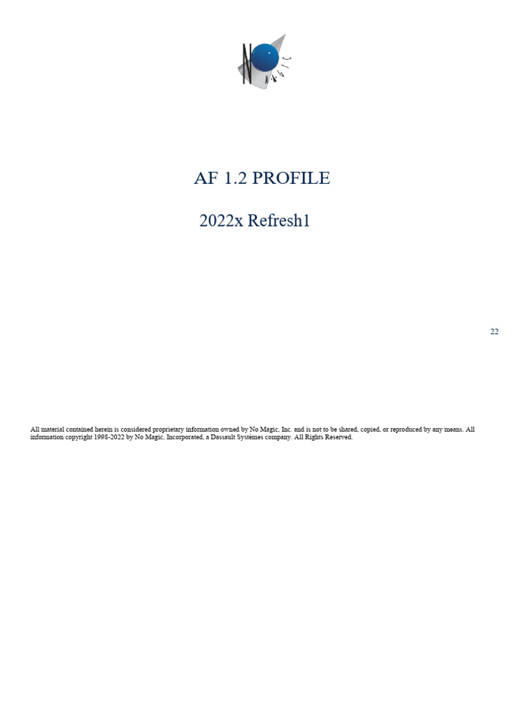 UAF 1.2 Profile UserGuide | PDF | Computer Science | Information Technology