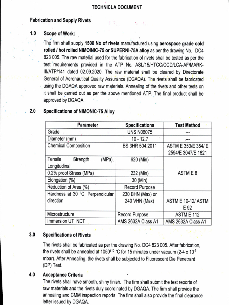 Drdo Hyderabad - Rivet | PDF