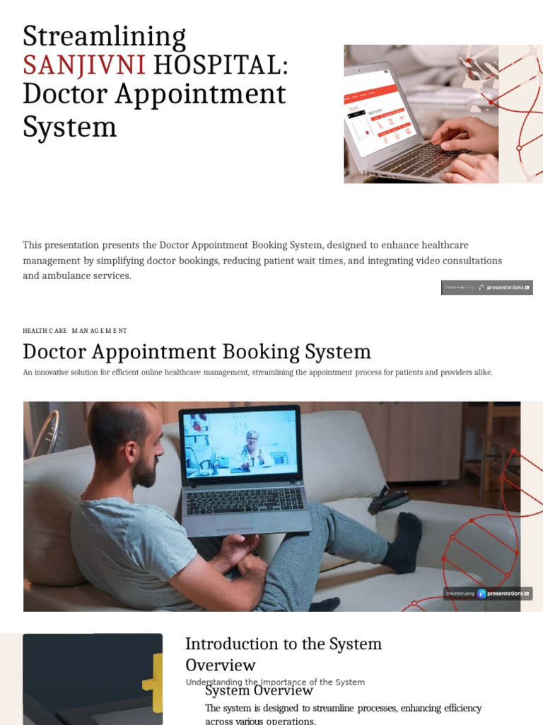 Doctor Appointment Booking System Presentation | PDF | World Wide Web ...