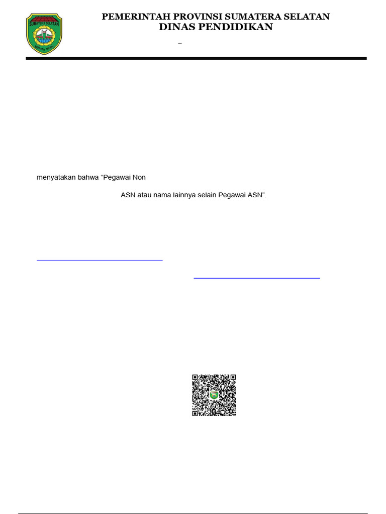 Penataan Pegawai Non ASN 2025 | PDF