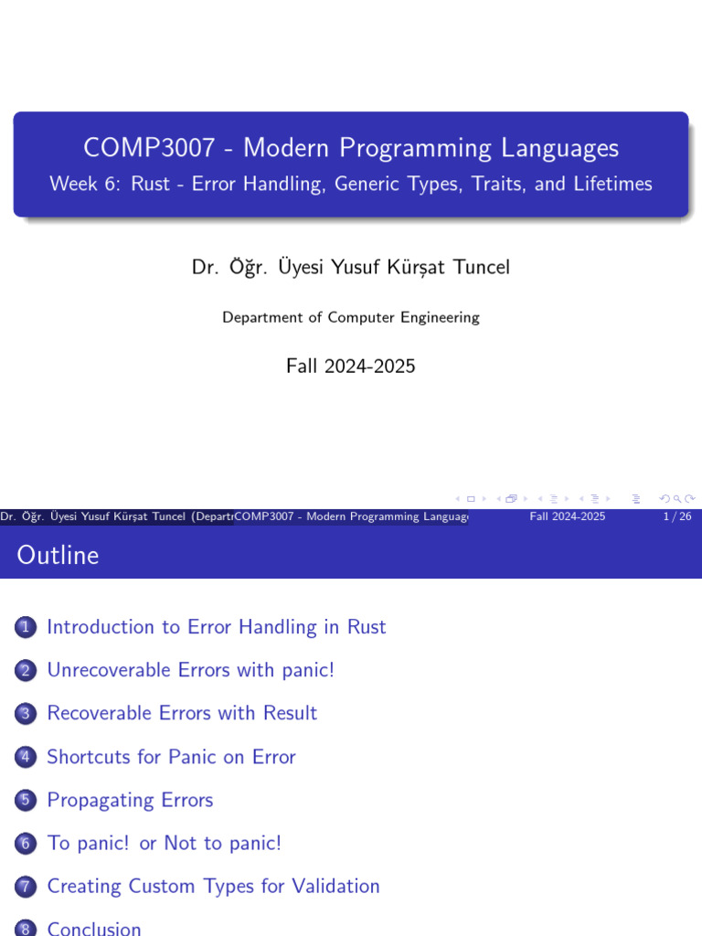 COMP3007_Modern_Programming_Languages (4) | PDF | Parameter (Computer ... COMP3007_Modern_Programming_Languages (4) | PDF | Parameter (Computer ...