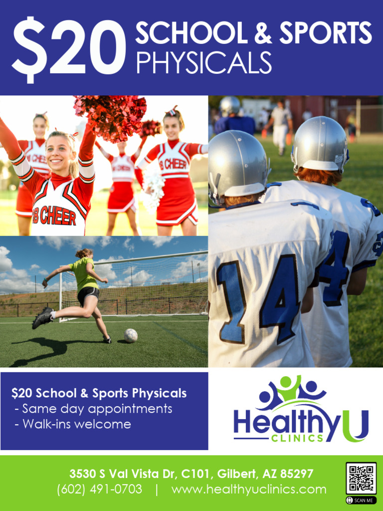 $20 Physicals Flyer - Gilbert | PDF
