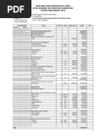 Contoh Draf - 2025 - Perdes Apb Desa | PDF