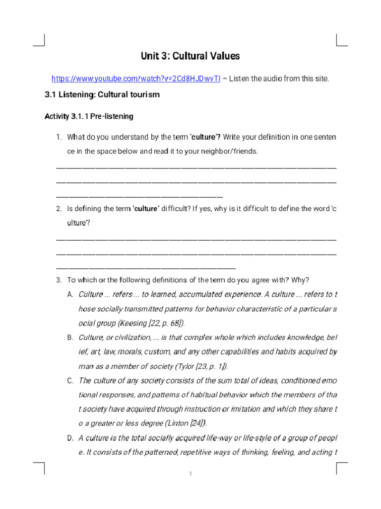 Unit 3 Listening - Phoenix | PDF