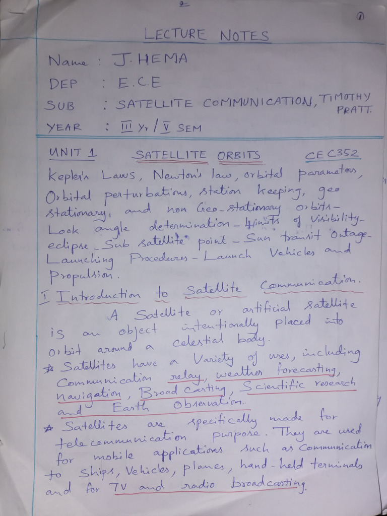 SC Unit 1 Notes | PDF