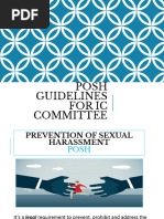 POSH Committee Guidelines | PDF