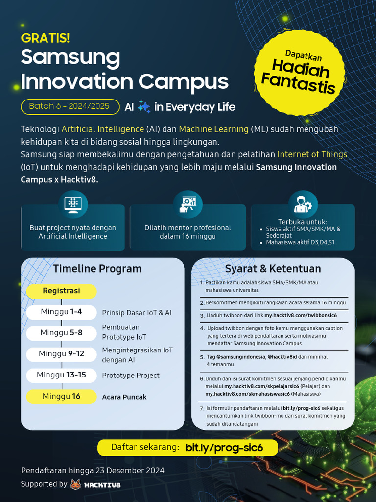 Samsung Innovation Campus 6 - Flyer A3 | PDF