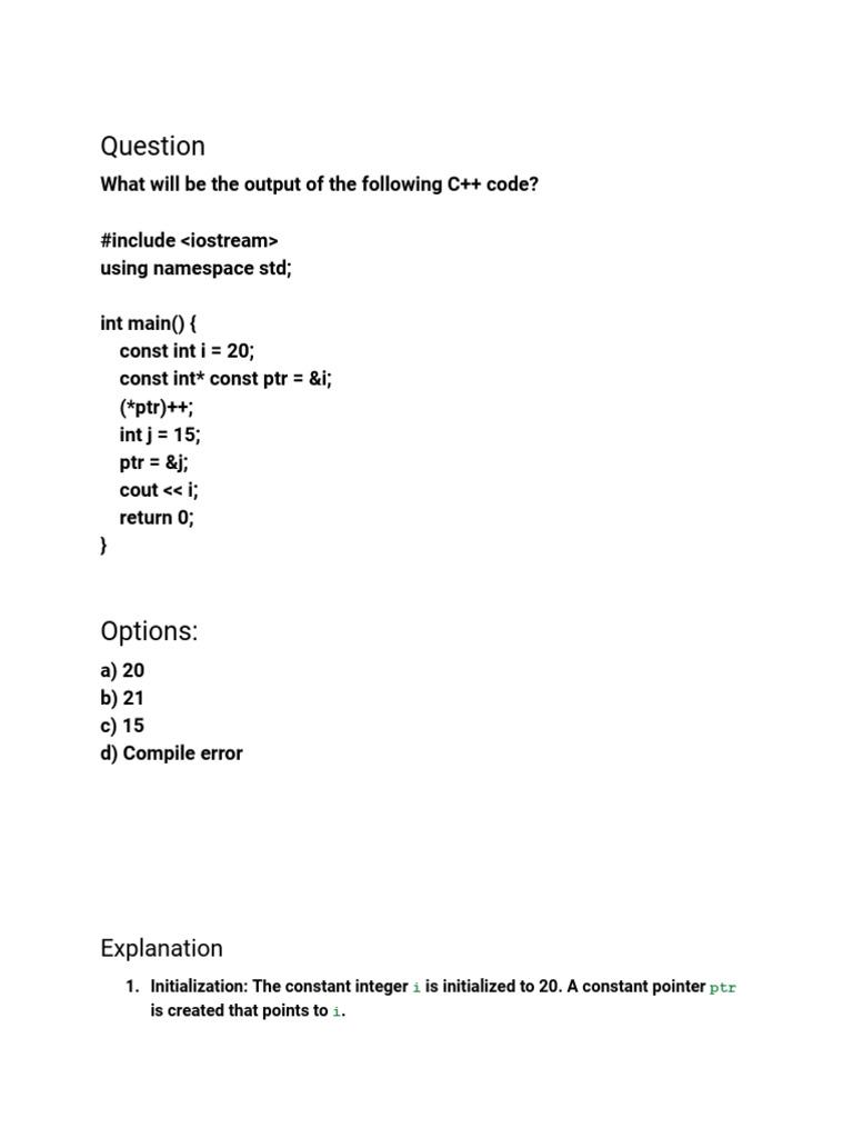 Pointers Pseudocodes - 4 | PDF