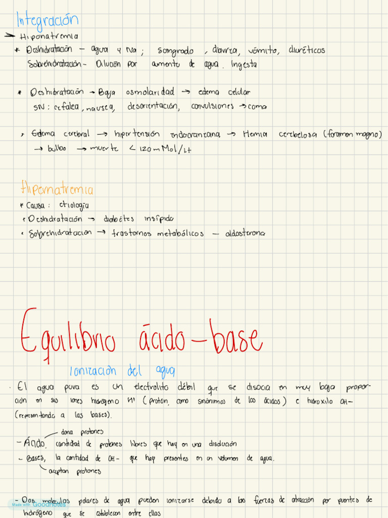 Bioquímica Equilibrio Ácido base | PDF