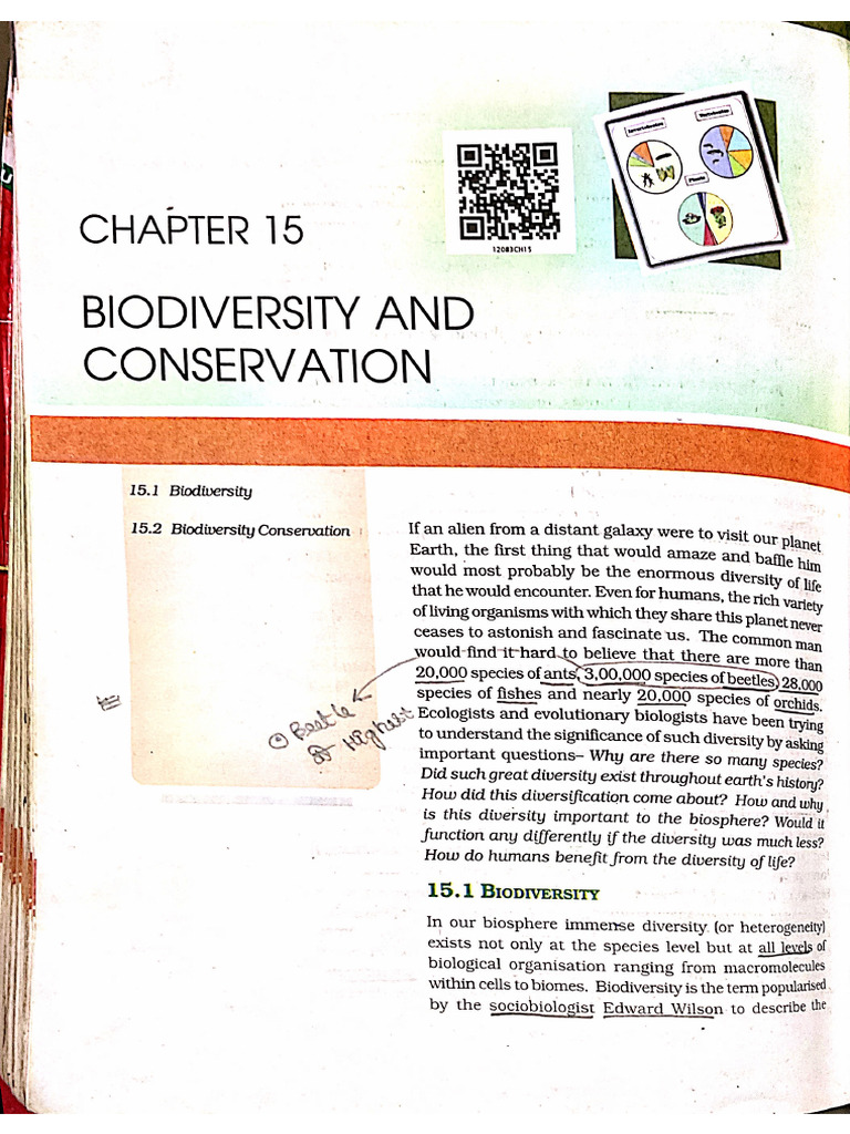 Biodiversity and Conservation Ncert Mark20230726133413435 | PDF