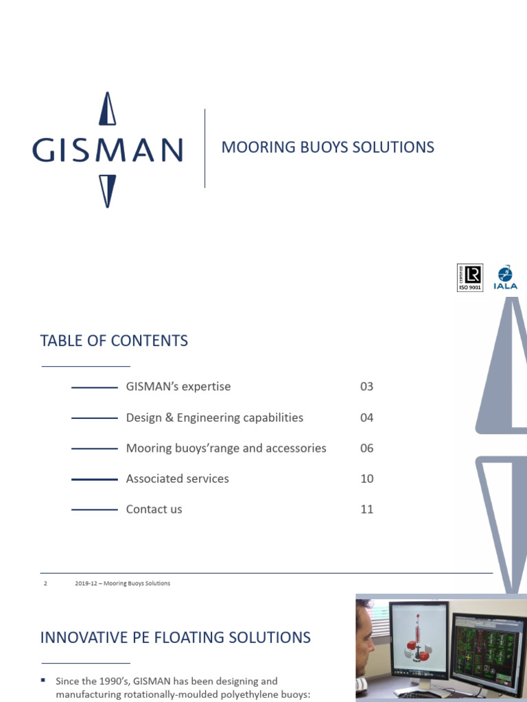 Custom Mooring Buoys Solutions Guide | PDF | Shipping | Water Transport