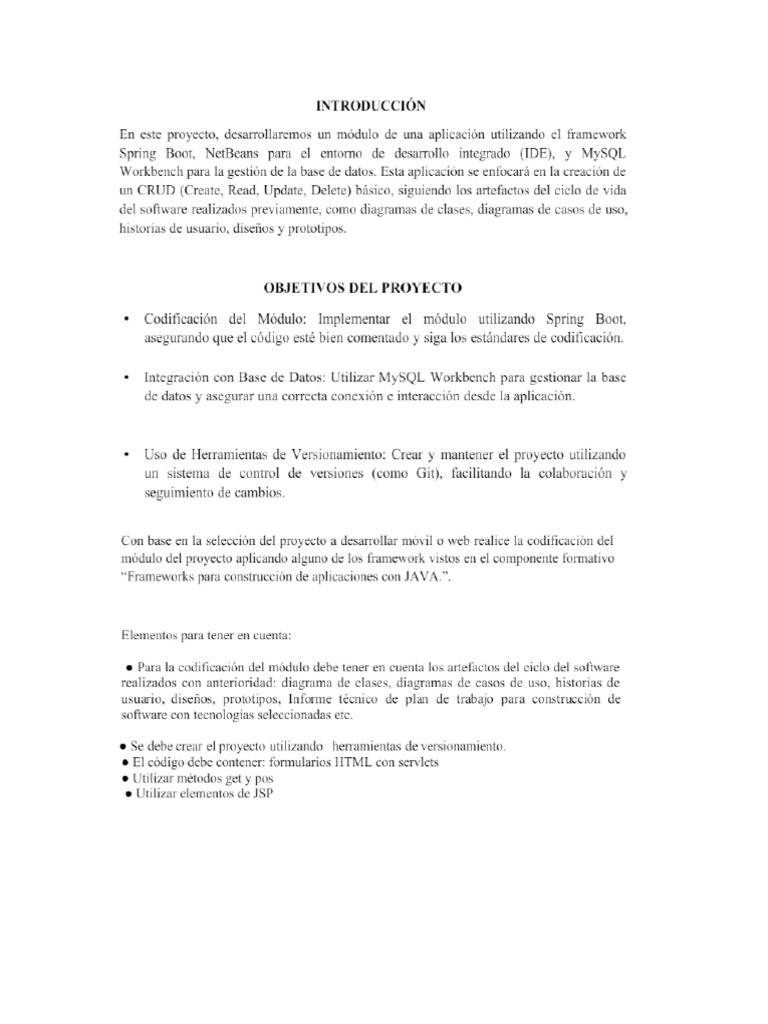 Codificación De Módulos Del Software Según Requerimientos Del Proyecto