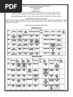 7B Class Timetable 2023-2024 | PDF