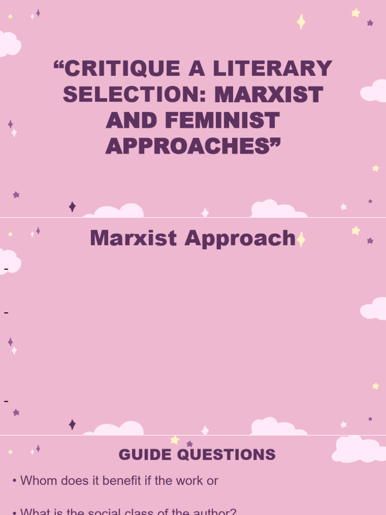 Quarter-3-Lesson-4-Marxist-and-Feminist-Approaches | PDF