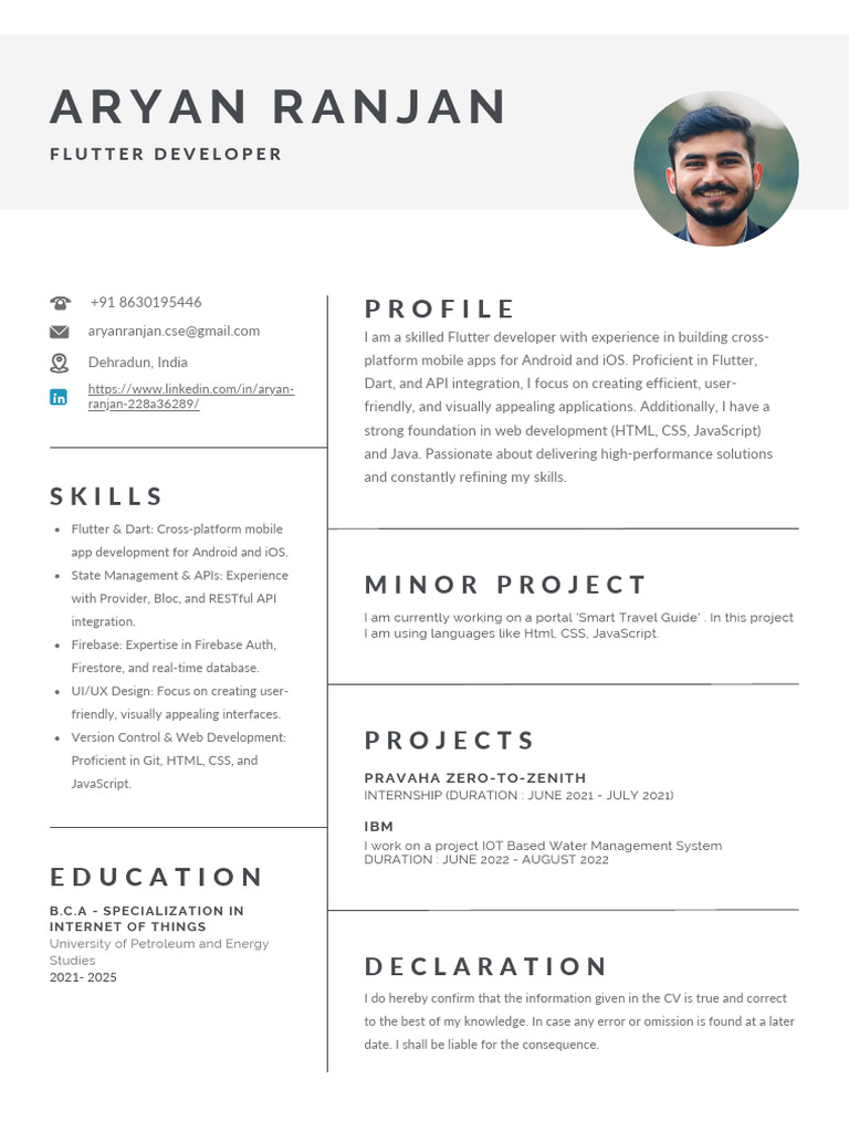 Harsh Singhal Resume | PDF