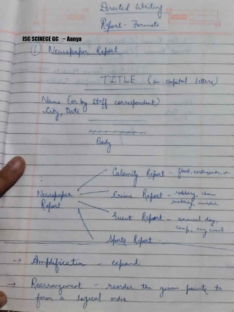 ISC Direct Writing Formats (1) | PDF
