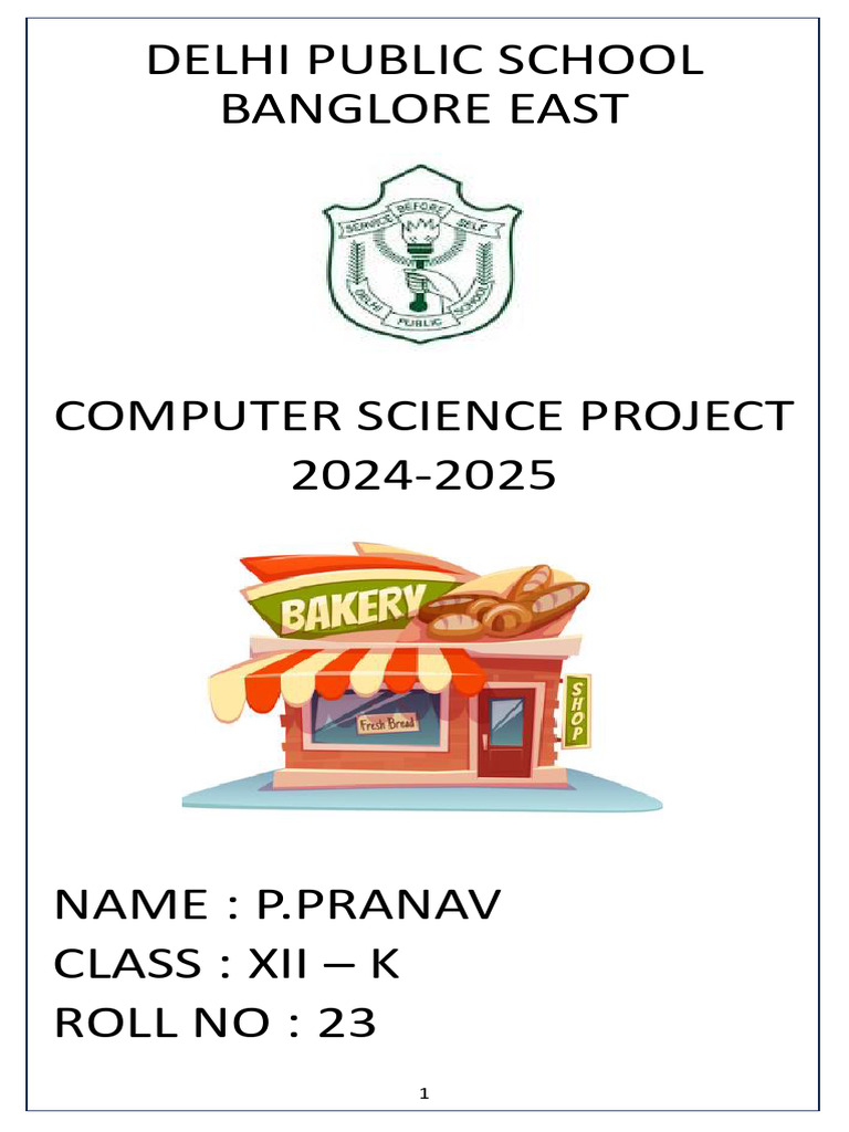 c.s Project Presentation (1) | PDF | Software | Sql