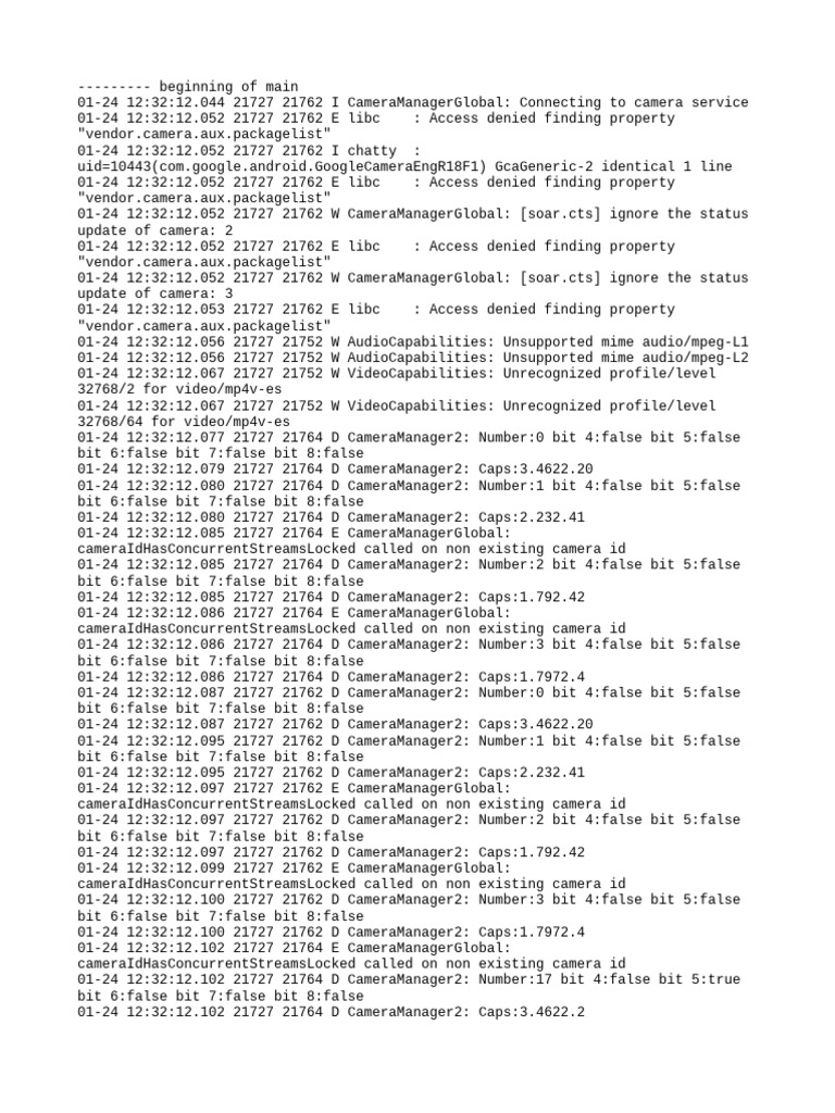 Log Cat 1737696731968 | PDF | Java (Programming Language) | Object Oriented Programming