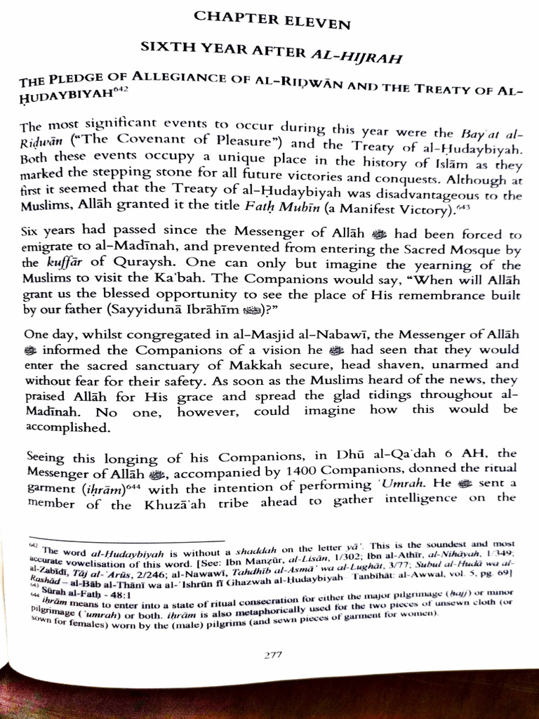 Al-Hudaybiyah: Pledge of Allegiance Explained | PDF | Mecca ...