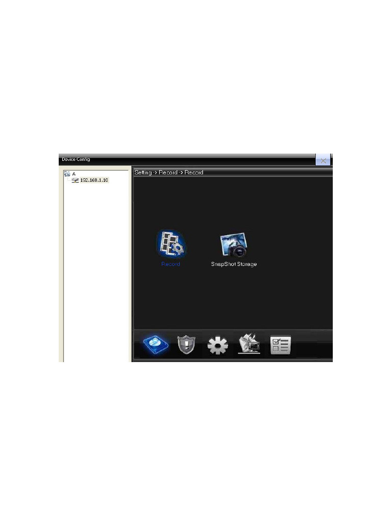 Motion Detection Recording Setup Guide | PDF