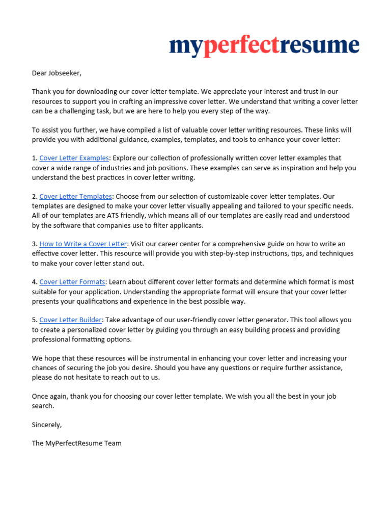 Free Creative Original Cover Letter Template | PDF | Cognition ...