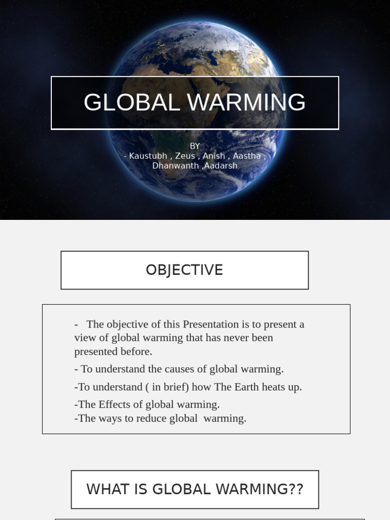 Global Warming | PDF