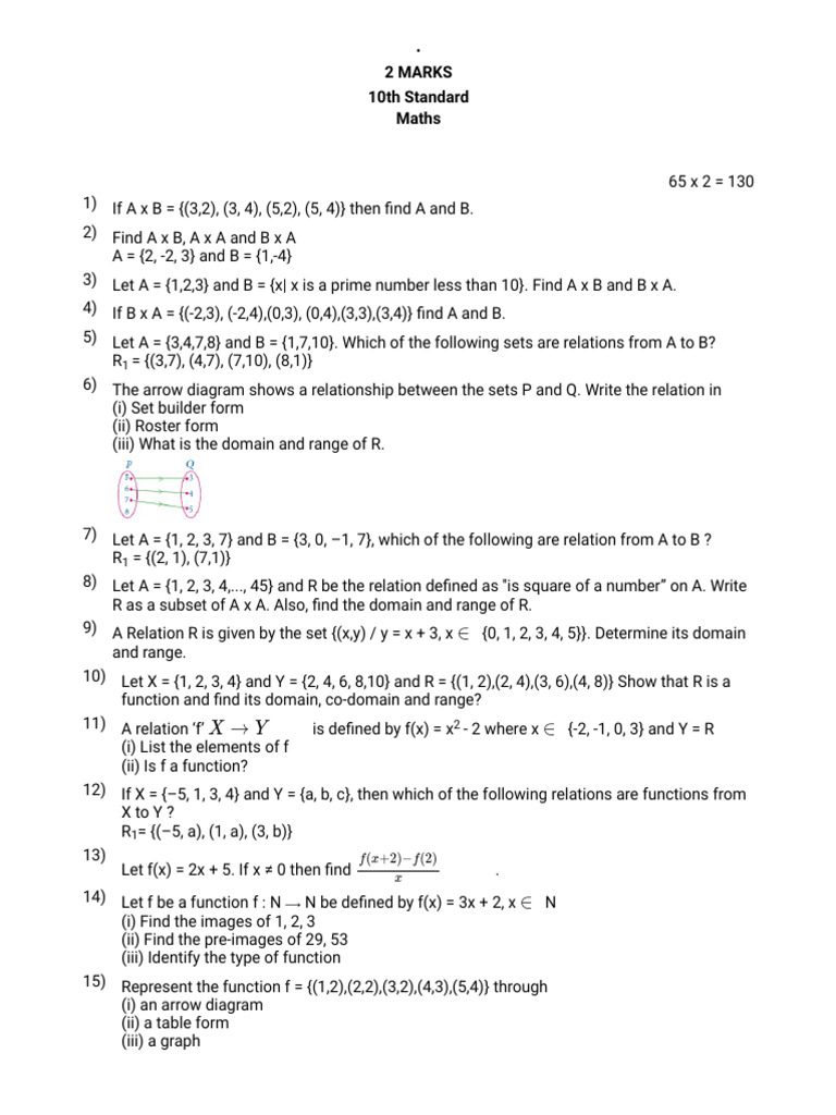 2 marks | PDF | Line (Geometry) | Quadratic Equation