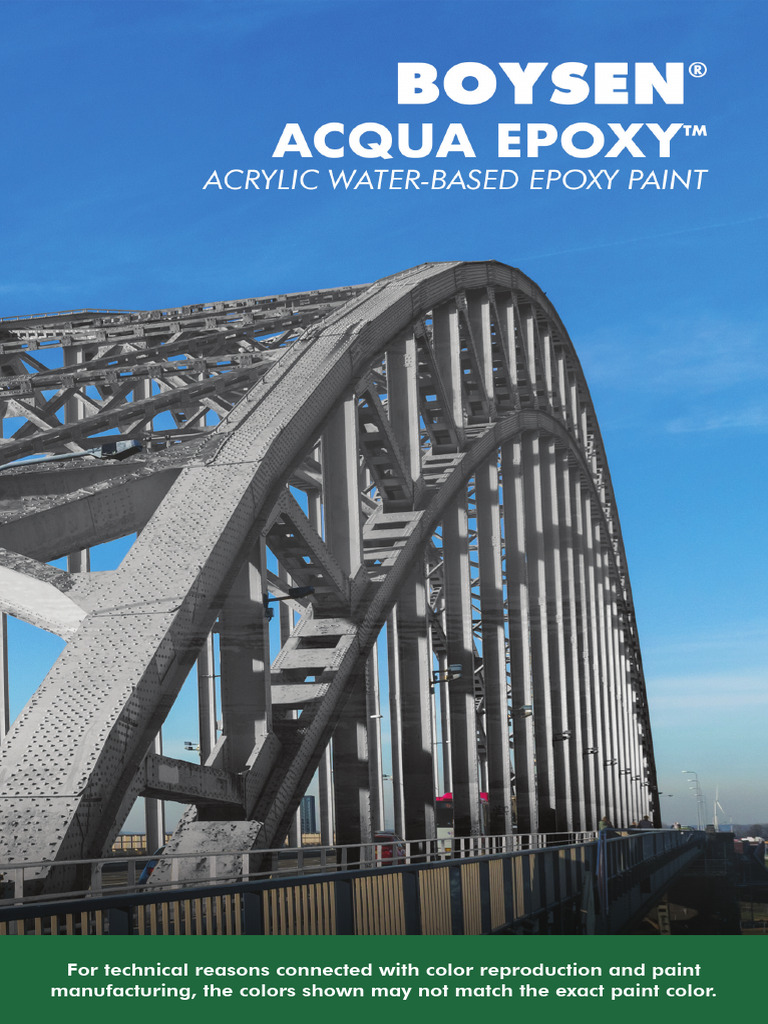 BOYSEN Acqua Epoxy | PDF