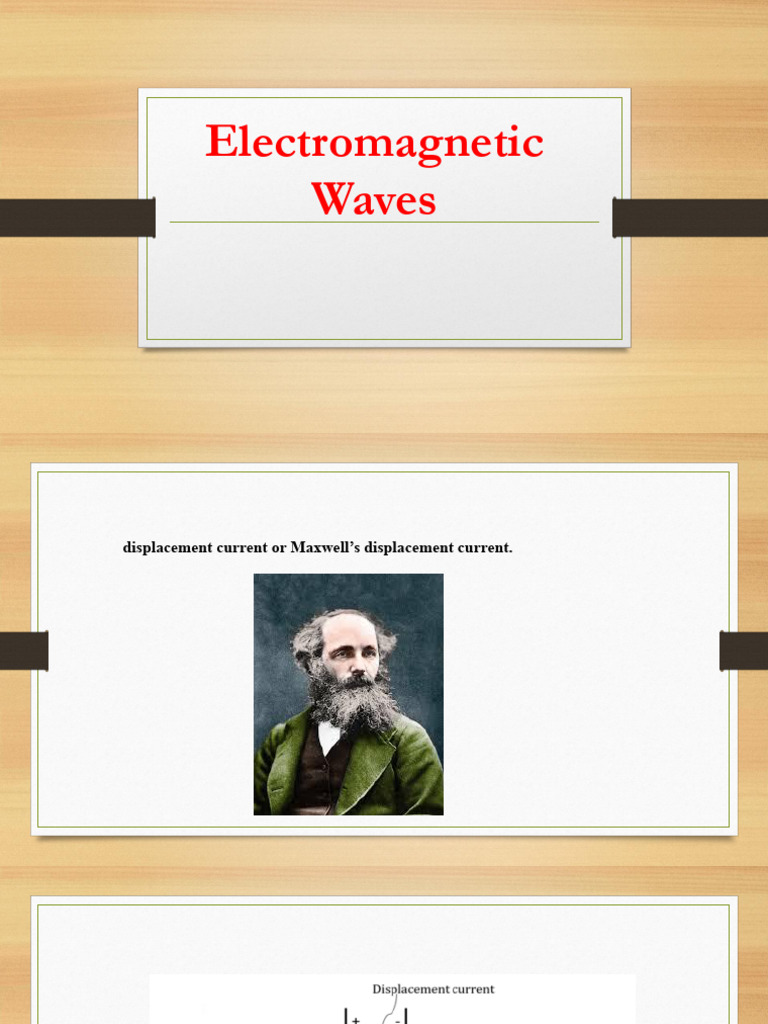 Electromagnetic Waves Ppt | PDF