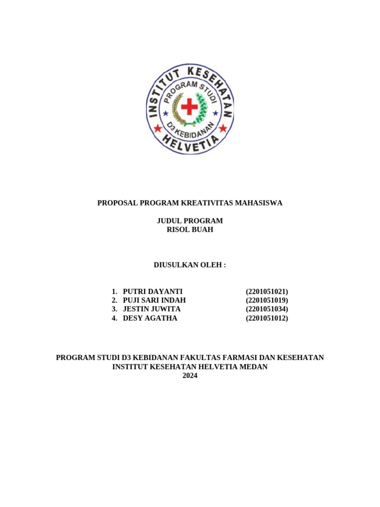 Risol Buah untuk Mahasiswa | PDF