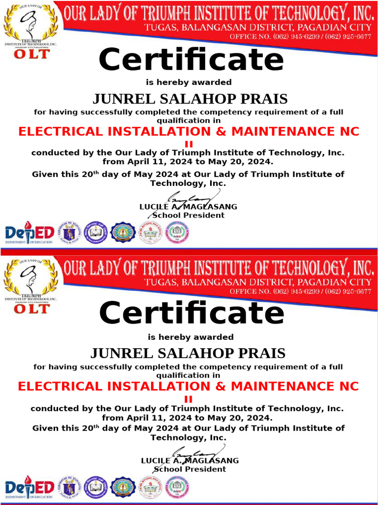 jdvp-DepEd-EIM1 | PDF