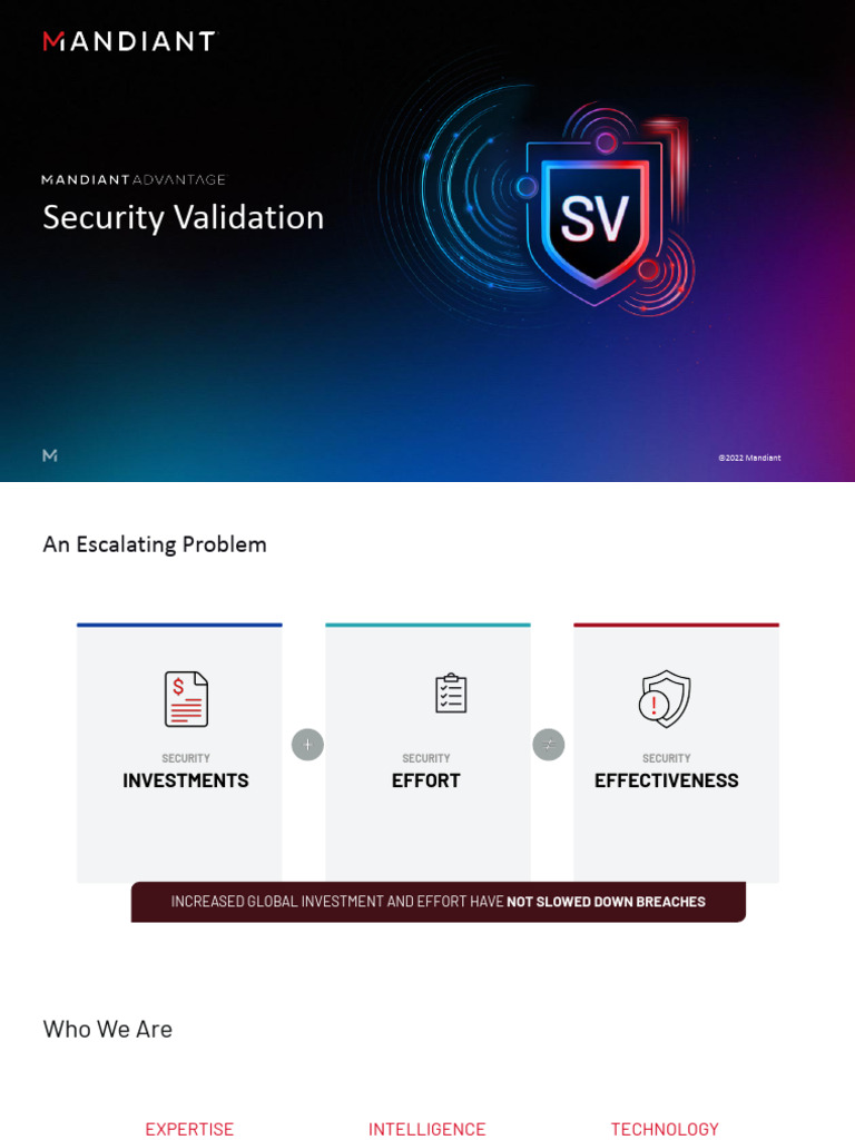 Evaluating Mandiant's Security Validation | PDF | Computer Security ...