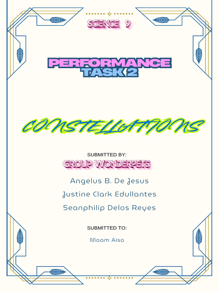 Blue Illustrative Background A4 Document | PDF | Ptolemy | Astronomy