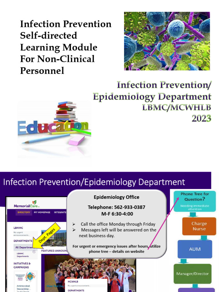 Infection Control Module 2023 | PDF | Hand Washing | Infection