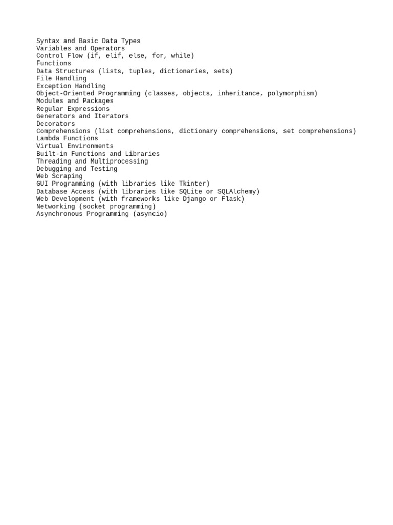 Syntax and Basic Data Types | PDF