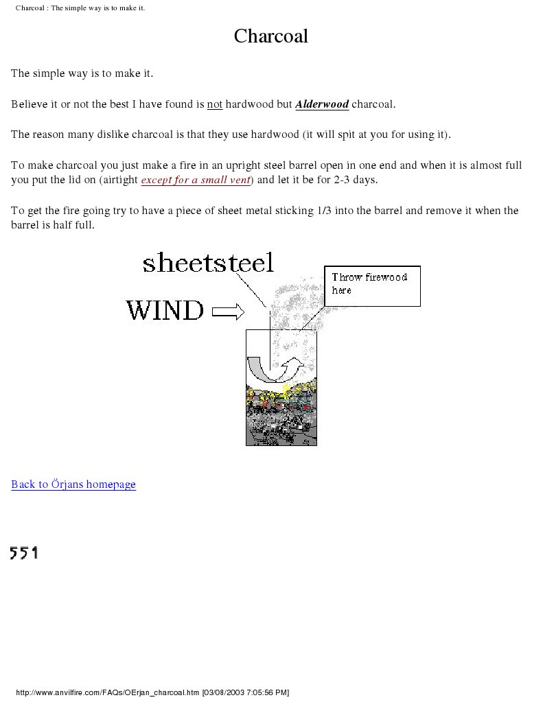 How To Make Charcoal | PDF
