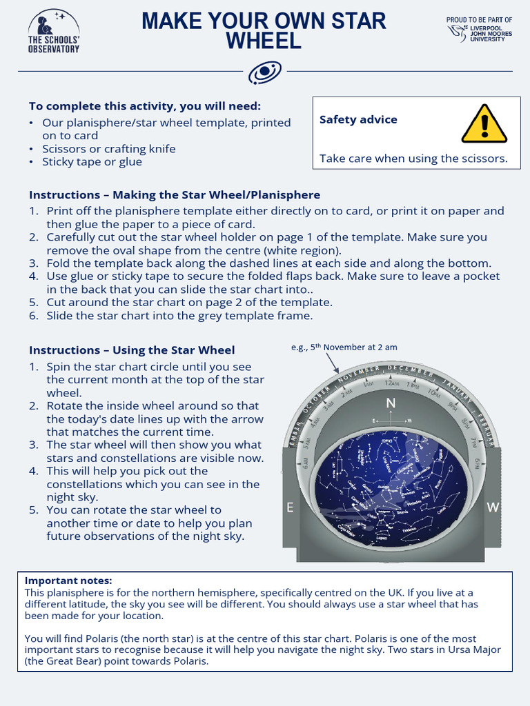 Create Your Own Star Wheel Guide | PDF